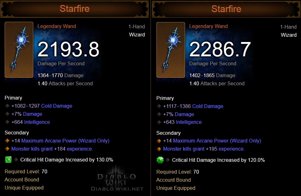 Starfire - Diablo Wiki