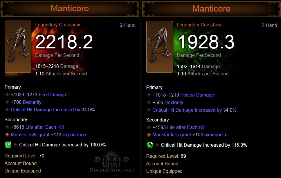 Manticore - Diablo Wiki