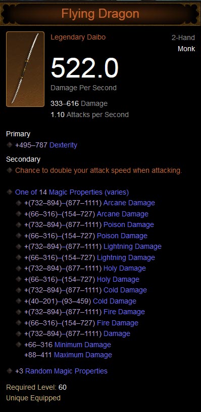 Flying Dragon - Diablo Wiki