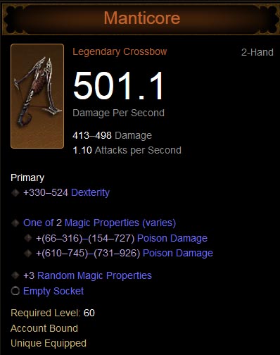 Manticore - Diablo Wiki