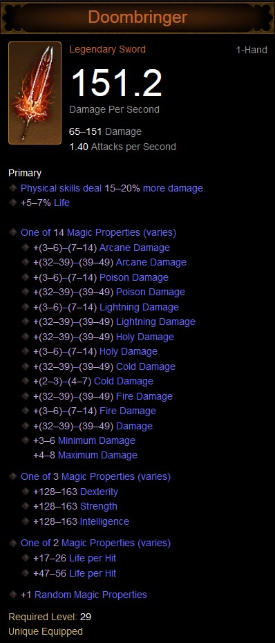 Doombringer - Diablo Wiki