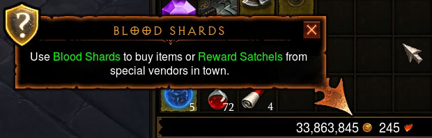 Blood Shards - Diablo Wiki