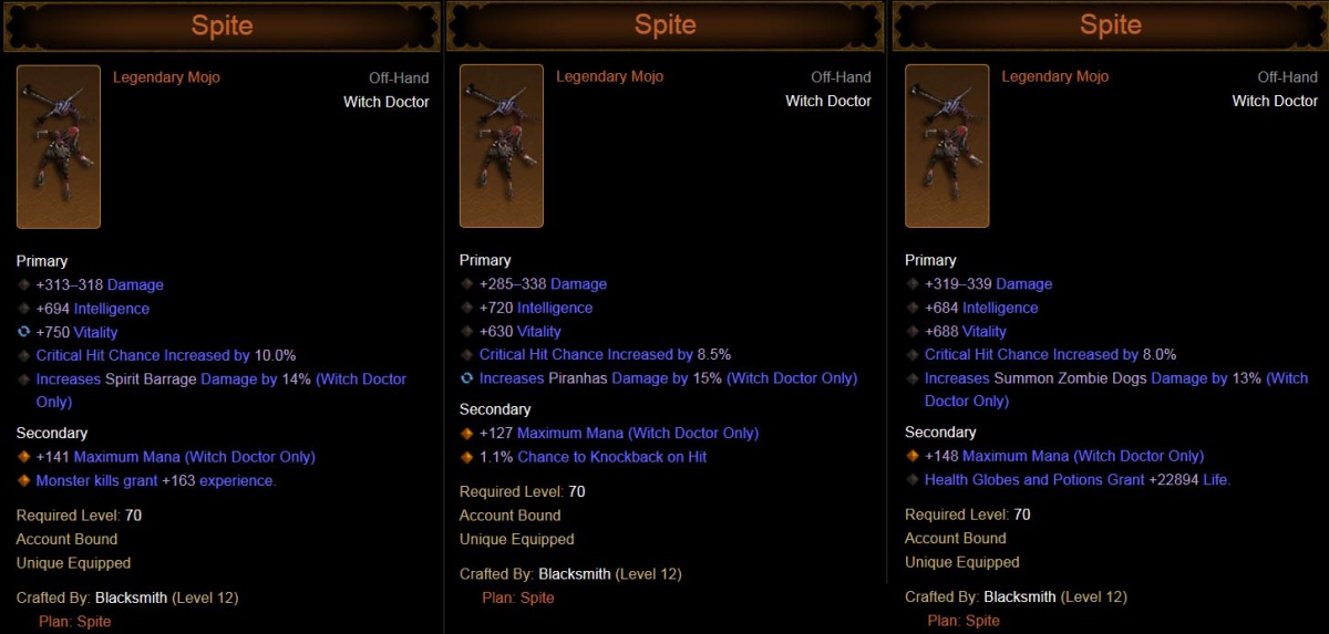 Spite - Diablo Wiki